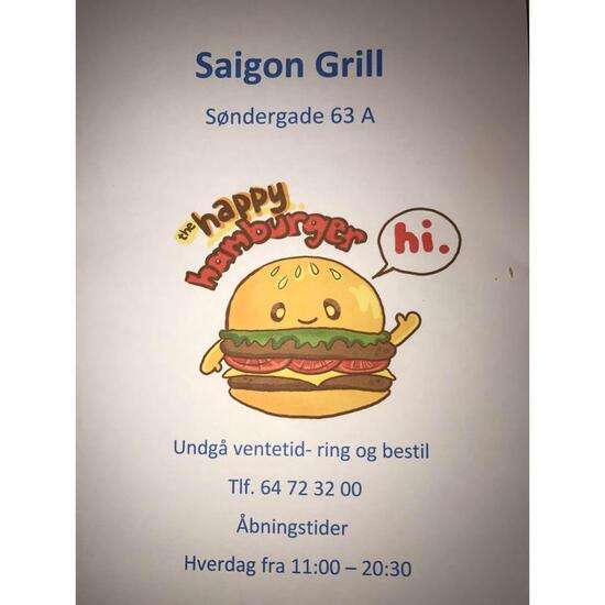 Menu at Saigon Grill - Glamsbjerg restaurant, Glamsbjerg