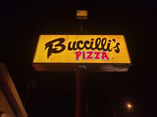 Menu at Buccilli's Pizza pizzeria, Houghton Lake