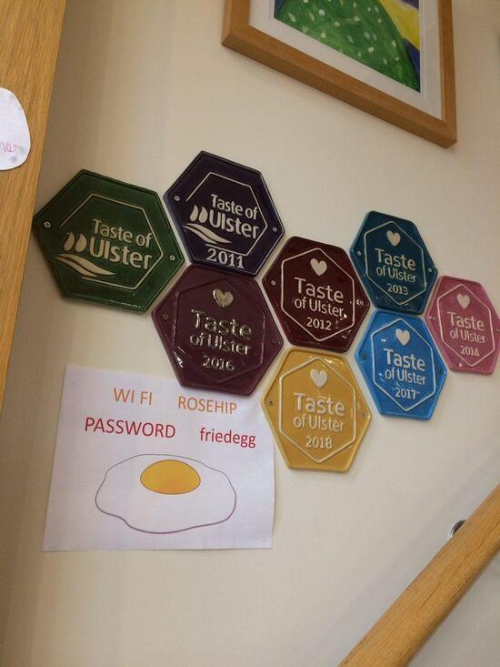 Menu at Rosehip Cafe and Bakery, Banbridge