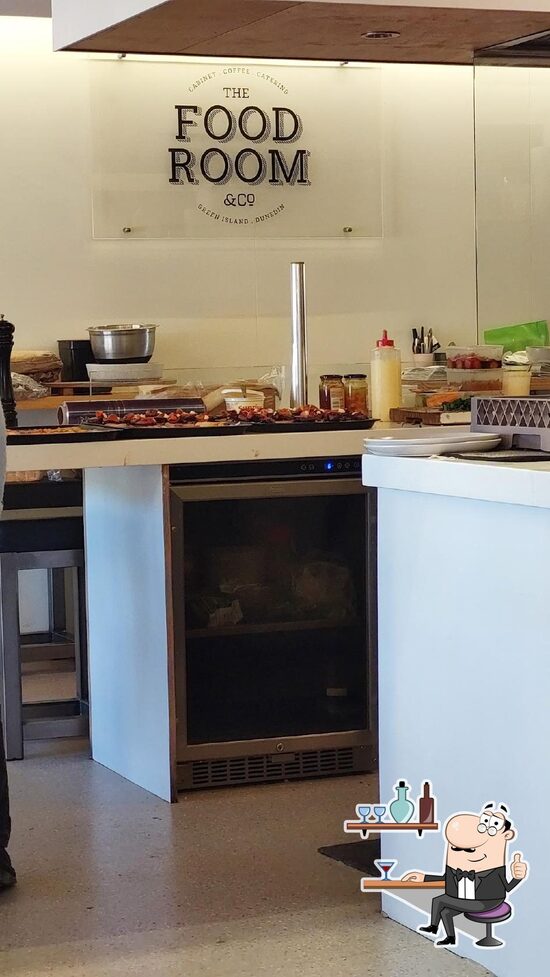 Menu at The Food Room cafe, Dunedin