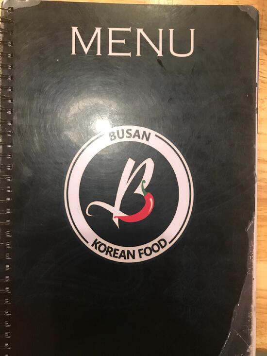 Menu at Busan Korean Food restaurant, Ho Chi Minh City, 765 Đ. Phan Văn Trị