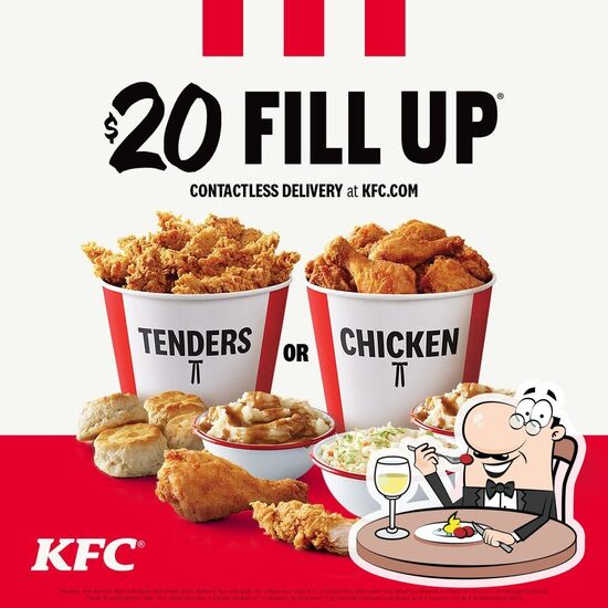 Carta de comida rápida KFC, Long Beach, E Anaheim St