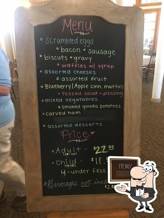 Menu at Hotel Lakeside Cafe, Lakeside Marblehead