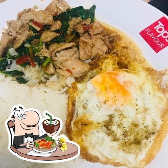 Menu at Tops Flavor Food Court restaurant, Bangkok