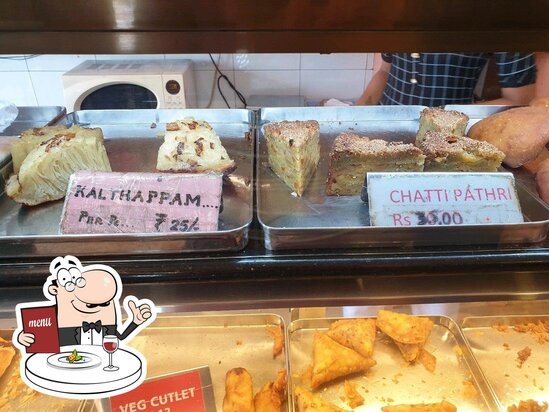 Menu at Cochin Bakery, Mangaluru, VVQ6+363