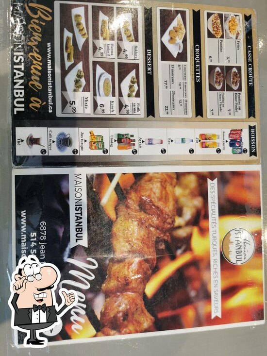 Maison Istanbul, Montréal - Restaurant menu, prices and reviews