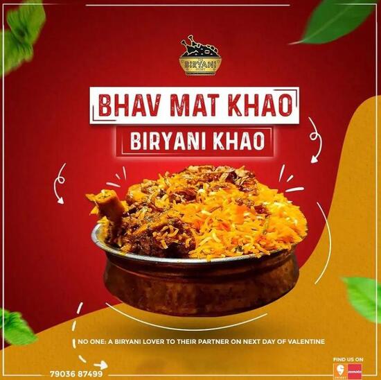 Menu at The Biryani Story, Deoghar