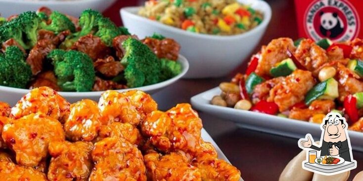 Menu at Panda Express fast food, Charlotte, 101 Seneca Pl