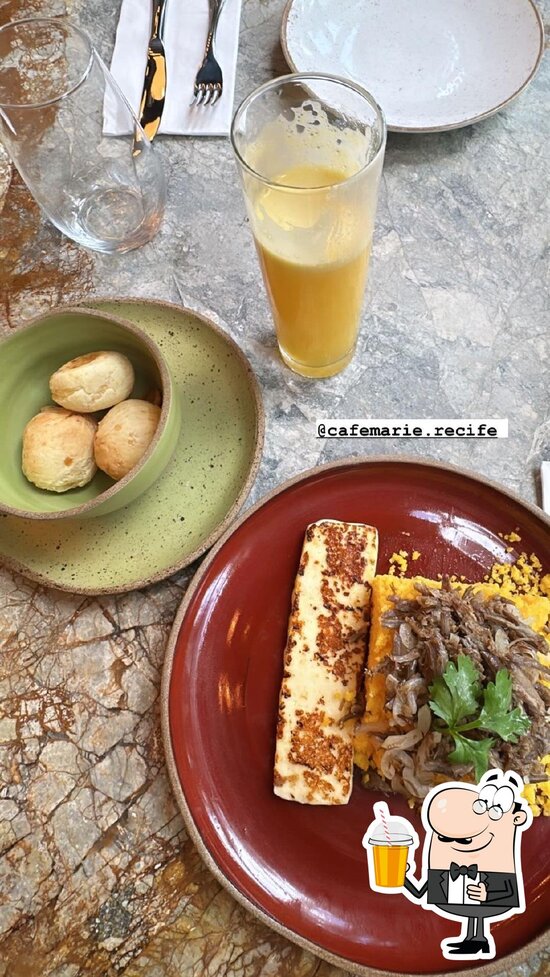 Menu em Café Marie, Recife