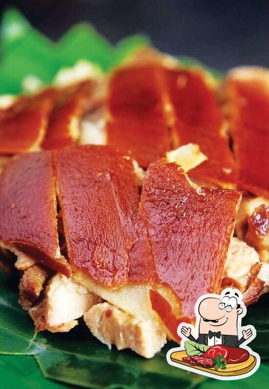 Menu at Cyril's Native Lechon restaurant, Roxas City