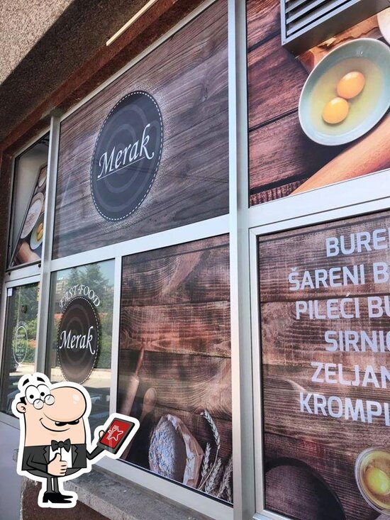 Menu at Fast Food Merak, Zenica