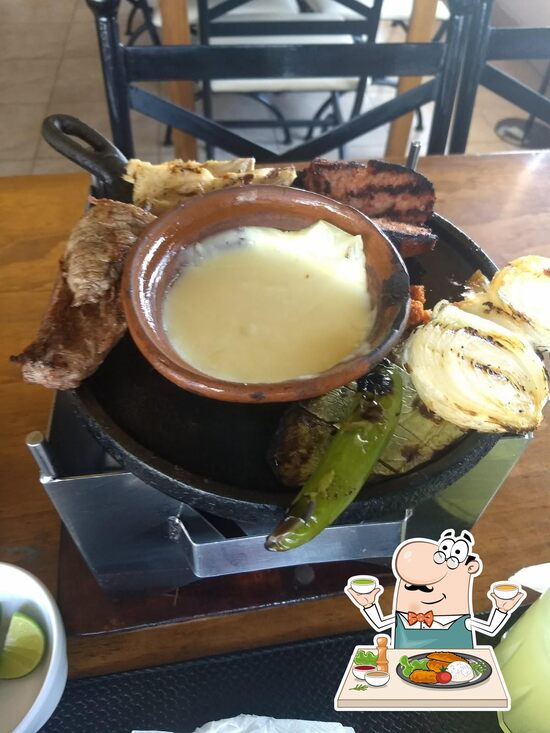 Menu at El Buffet de la Arrachera restaurant, Celaya
