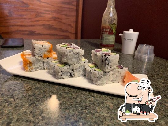 Menu at Masa Sushi & Hibachi restaurant, Galesburg
