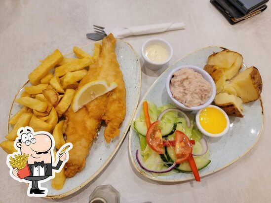 Menu at Chester's Fish and Chips restaurant, Chester