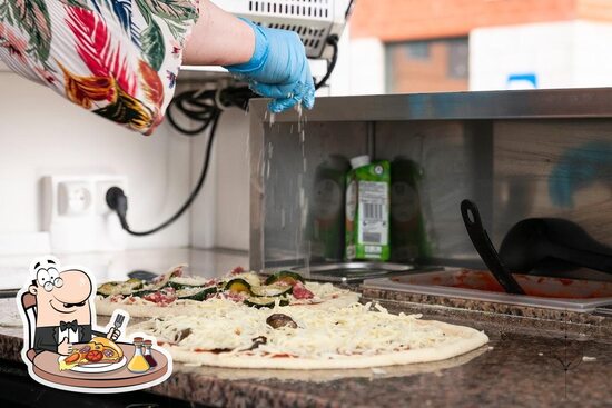 Menu at Happy'zza, Charleroi