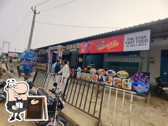 Menu at The star fast food and chaap corner, Bass