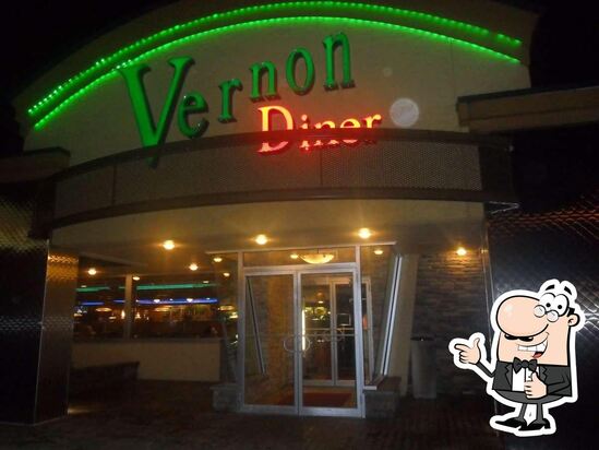 Menu at Vernon Diner restaurant, Vernon