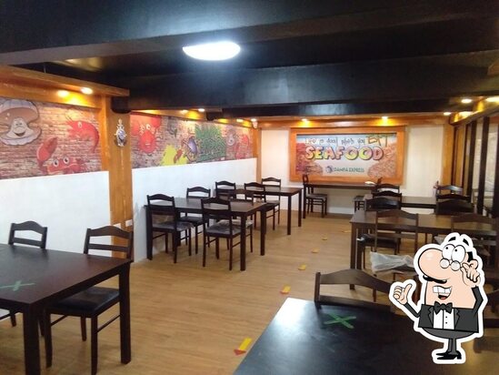 Menu at Dampa Express restaurant, San Pablo City
