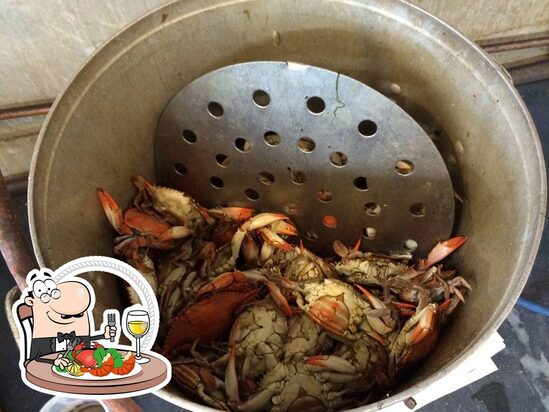 Menu at Crab Line Seafood restaurant, Forestville