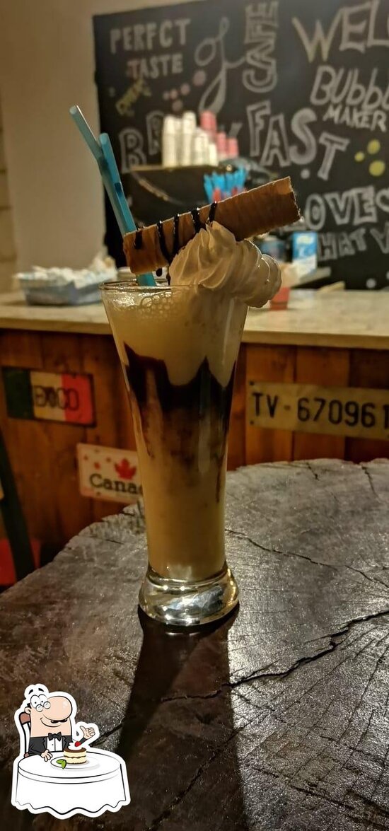 Menu at Wood cafe, Touza