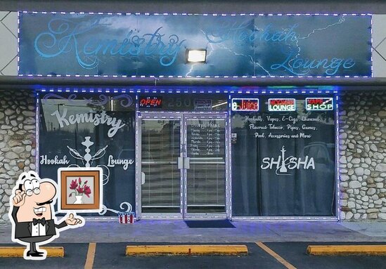Menu at Kemistry Hookah Lounge pub & bar, Pasadena, Southmore Ave