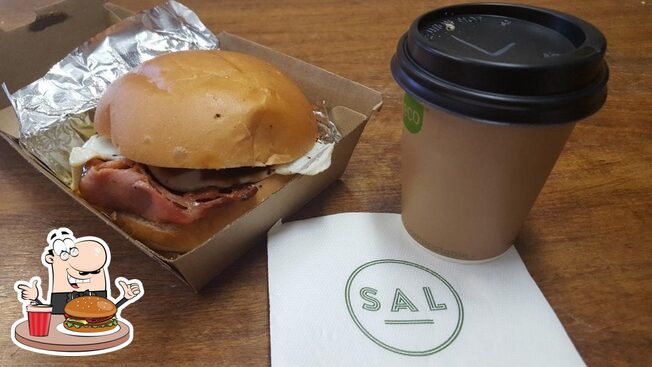Menu at Sal JNR fast food, Haymarket