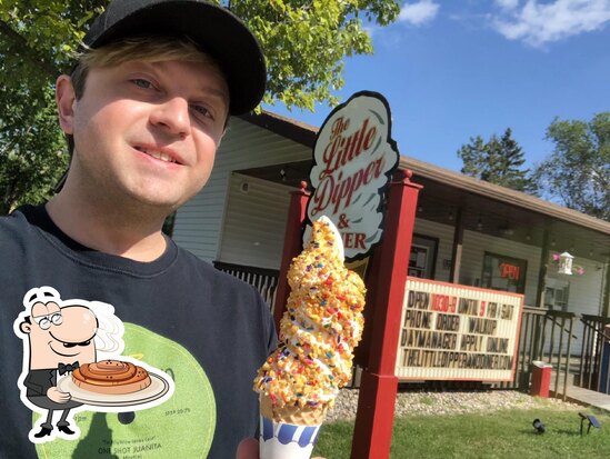 Menu at Little Dipper, Parkers Prairie