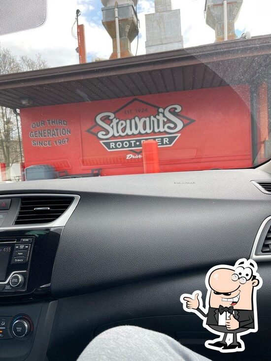 Menu at Stewart's Drive-In restaurant, Rahway