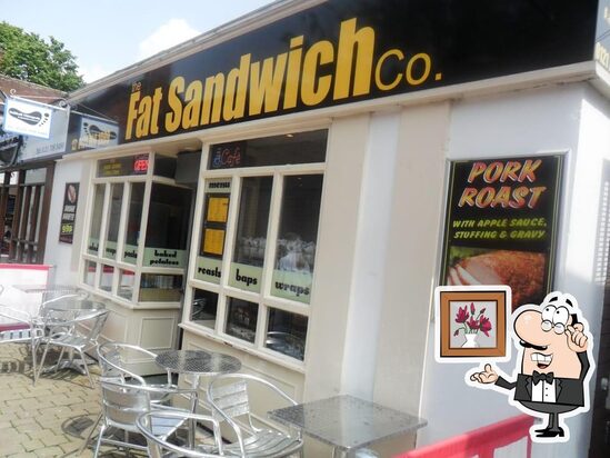 Menu at The Fat Sandwich Company fast food, Solihull, Touchwood Centre