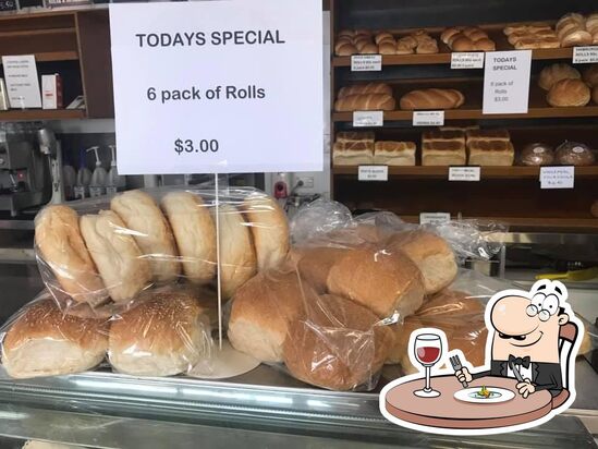 Menu at Richmond Bakery on the Coast, Dodges Ferry, 50 Carlton Beach Rd