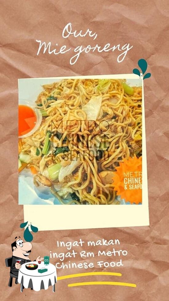 Menu at Rm. Metro restaurant, Bandung, Jl. Mars Utara III No.1
