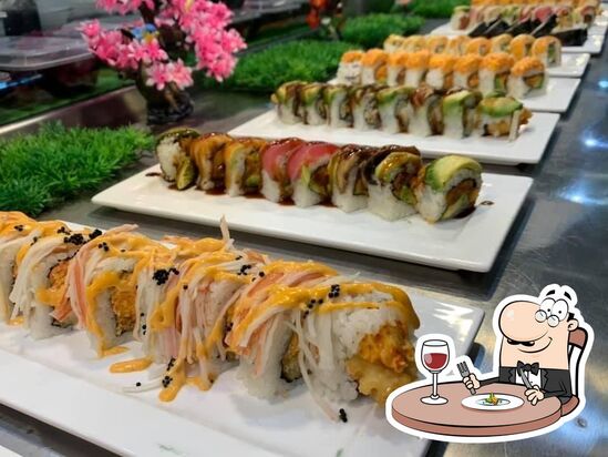 Menu at Imperial Sushi Seafood Buffet restaurant, Las Vegas, Spring ...