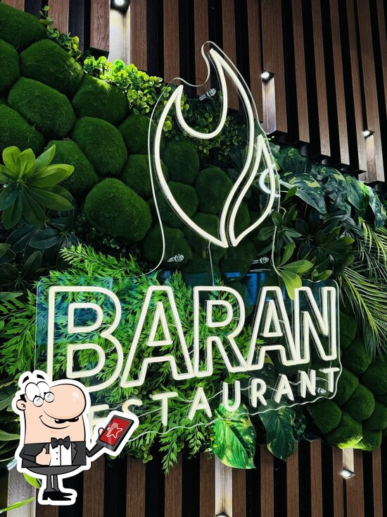 Menu at Baran Restaurant, Nuremberg