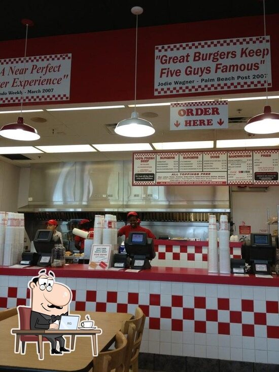 Five Guys, Miami - Restaurant menu, prices and reviews