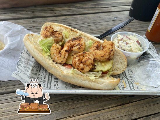 Menu at Little Jim Bait & Tackle pub & bar, Fort Pierce, 601 N Causeway
