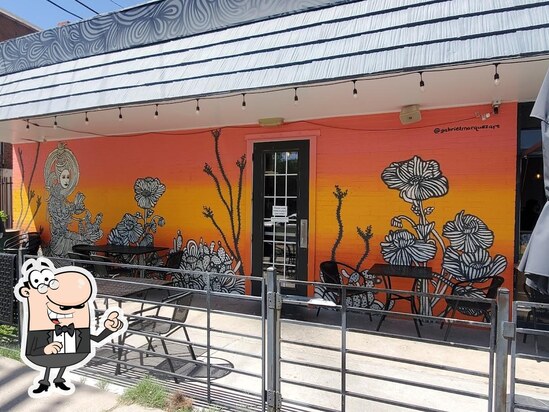 Menu at Savage Goods cafe, El Paso