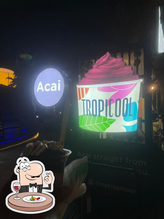 Tropicool Acai and Superfoods - The Beach - Restaurant menu, prices and ...