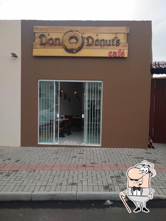 Menu at Don Donut's Café, Porto União