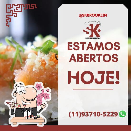 Sk Sushi Brooklin, São Paulo - Restaurant menu, prices and reviews