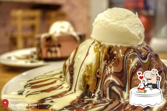 Carta del restaurante Chocolate Palace, Egipto