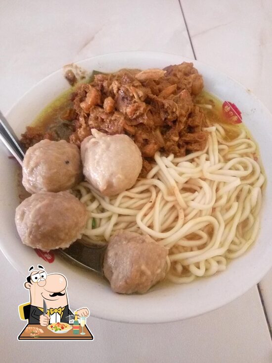 Menu at Mie Bakso Pojok restaurant, Indonesia