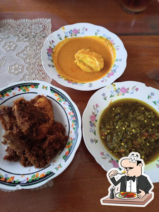 Menu at RM PADANG Sederhana restaurant, Tanjung