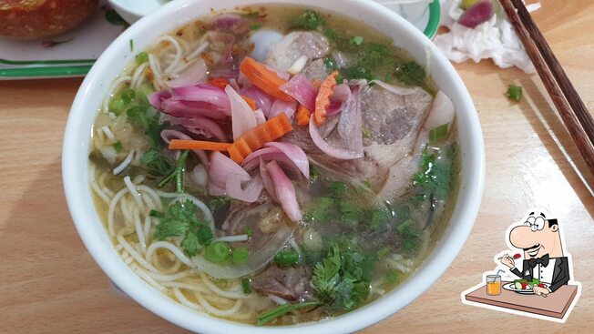 Menu at Bún Bò A Toàn restaurant, Da Nang