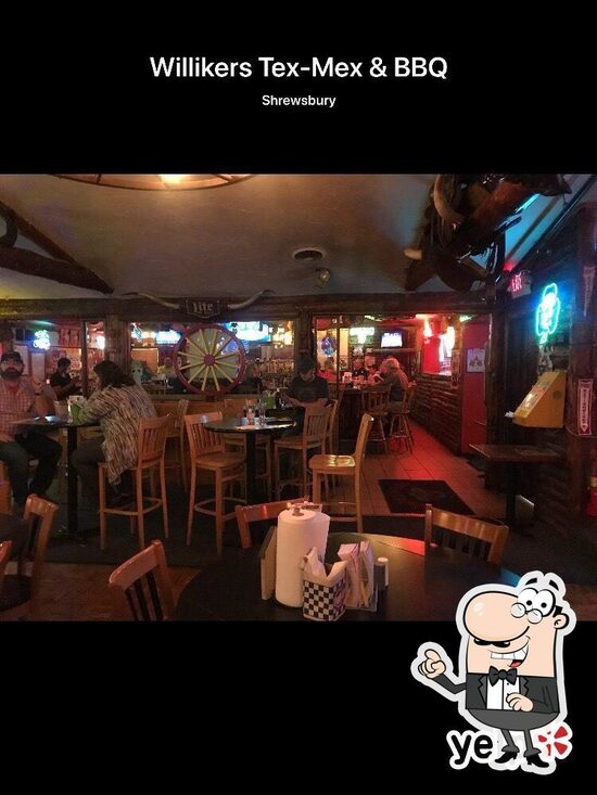 Willikers Tex-Mex & BBQ in Shrewsbury - Restaurant menu and reviews