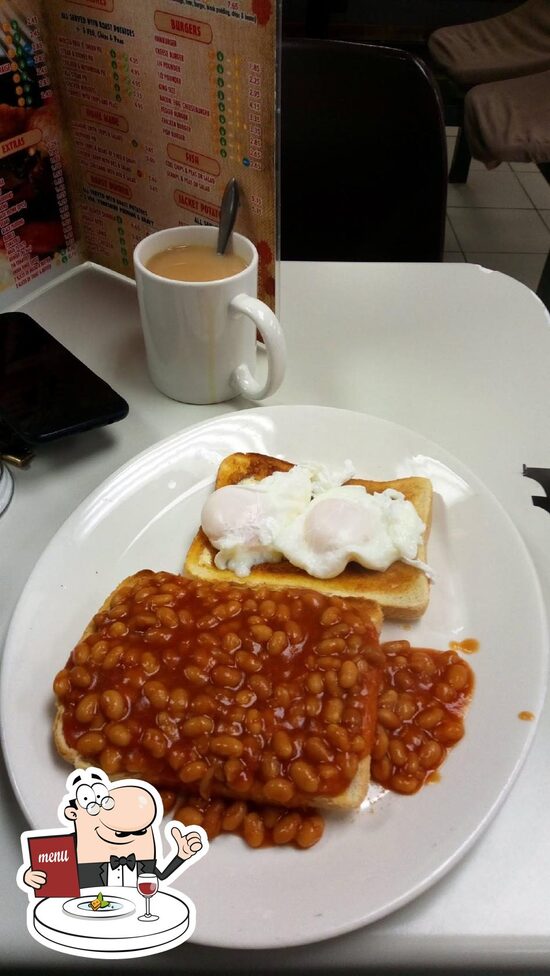 Menu at Chatter Box Cafe, Alfreton