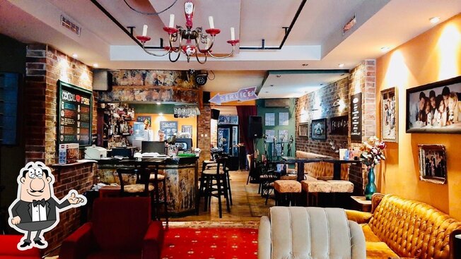 Menu at Central Perk cafe, Zrenjanin