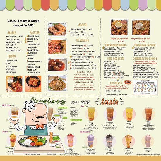 Dragon Chinese Cafe Redcar, Redcar - Restaurant menu, prices and reviews