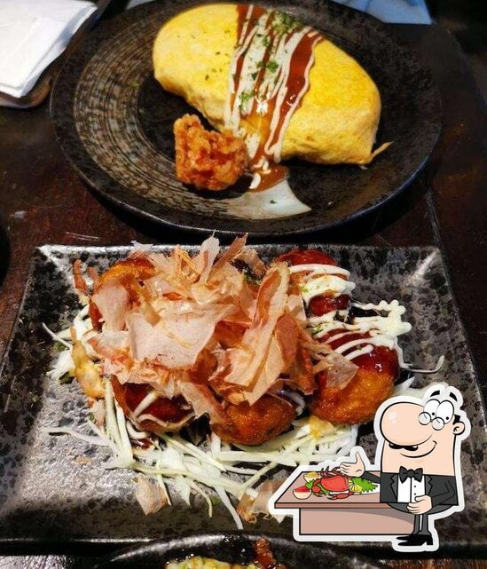 Menu at Osaka Bench restaurant, Melbourne