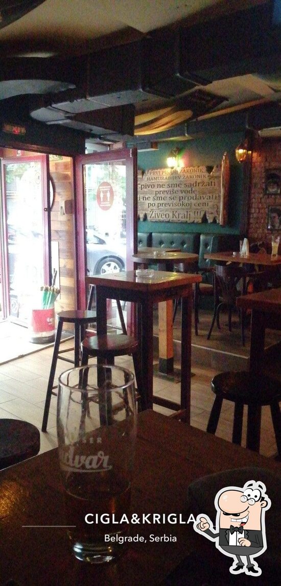 Cigla & Krigla Pub, Belgrade - Restaurant menu, prices and reviews