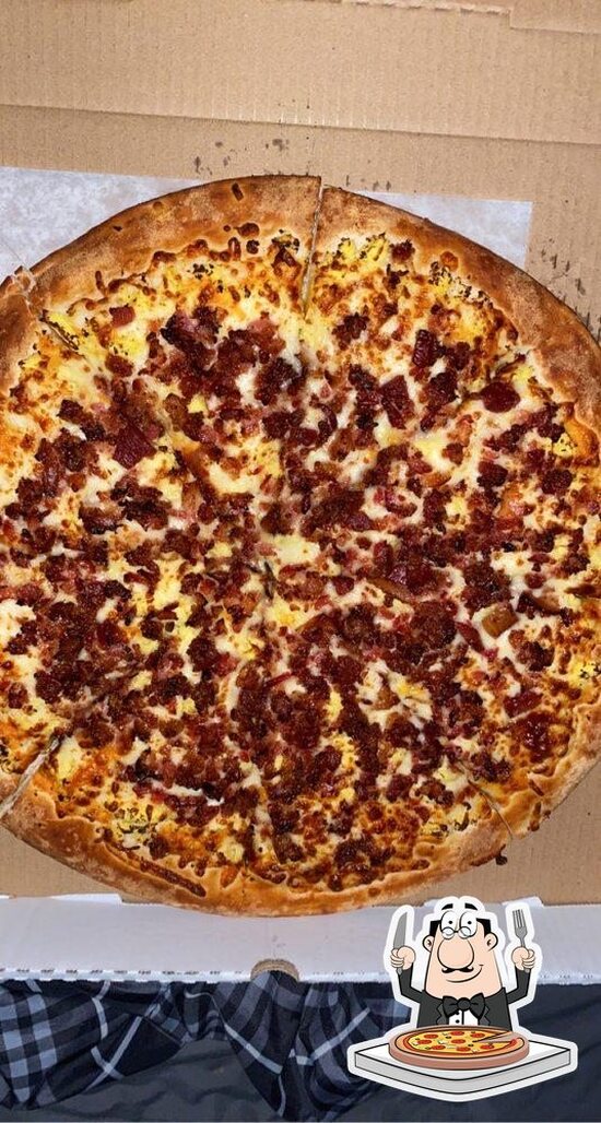 Menu at Farmer John's Food Market pizzeria, Hammonton